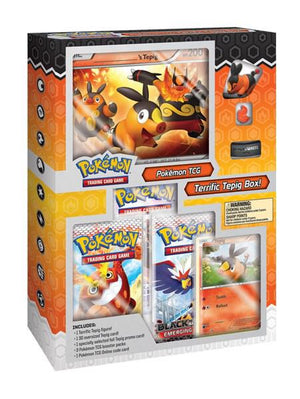 Starter Figure Boxes: Terrific Tepig Box - Emerging Powers (EPO)