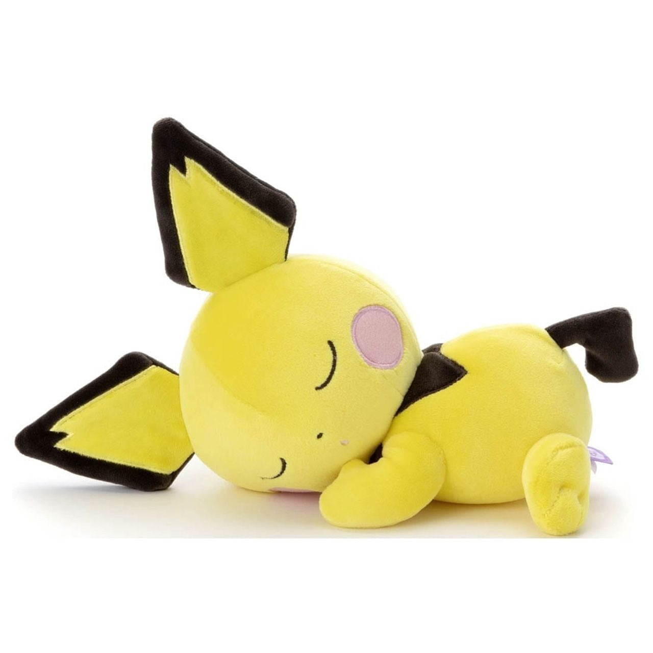 Pokemon Small Sleeping Plush - Pichu – Scroll and Circuit Games