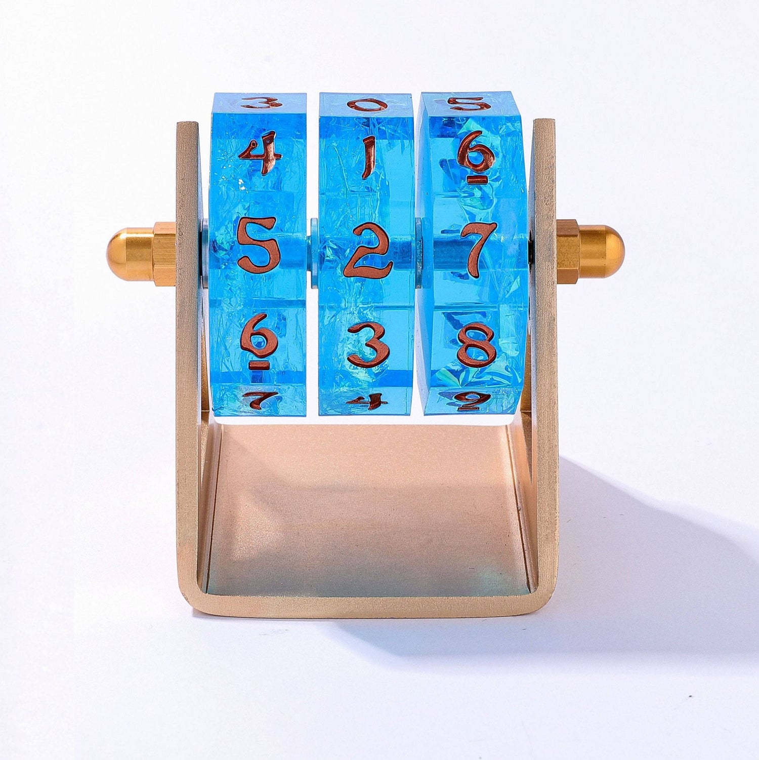 Eldritch Dial Gaming Counter - Blue – Scroll and Circuit Games