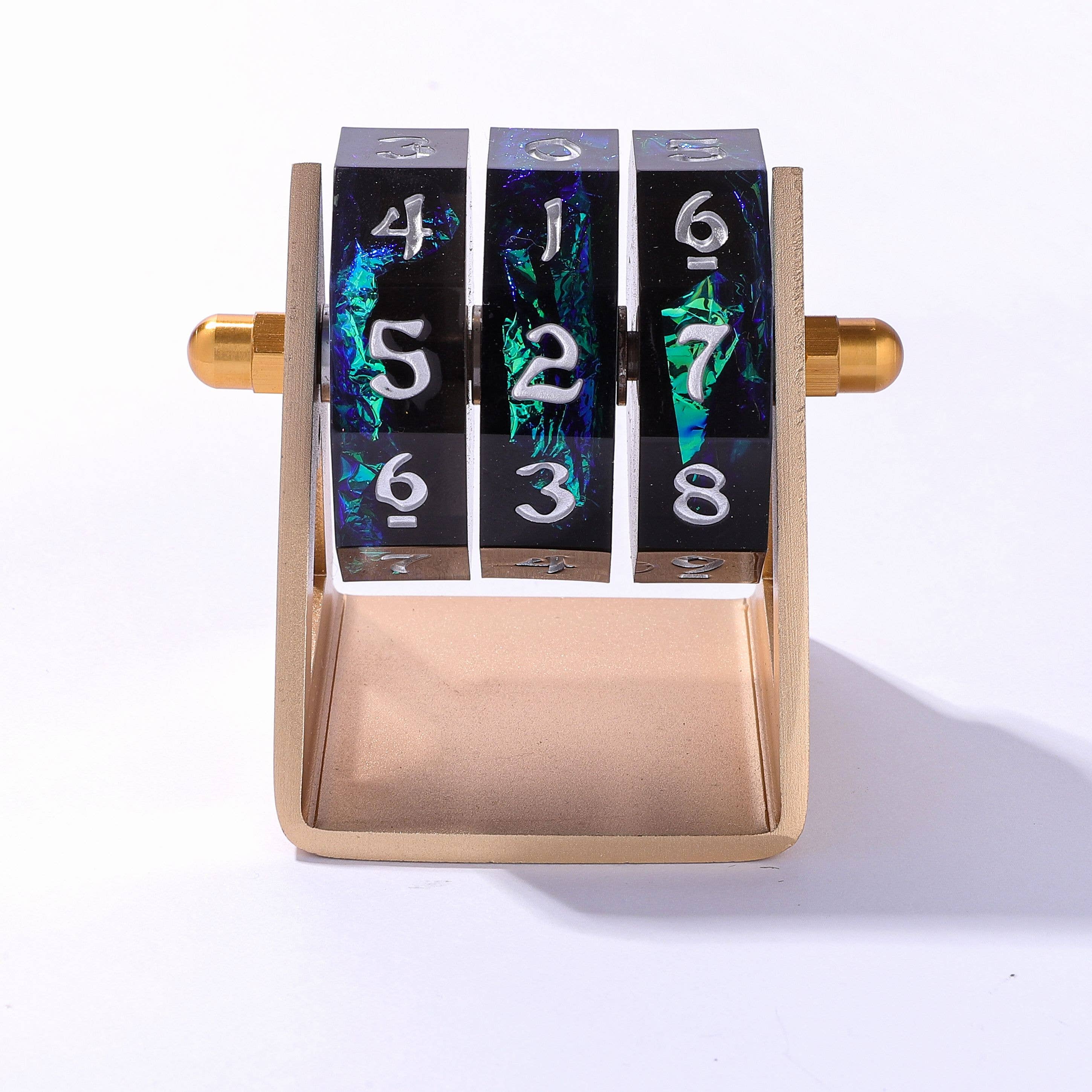 Eldritch Dial Gaming Counter - Black – Scroll and Circuit Games