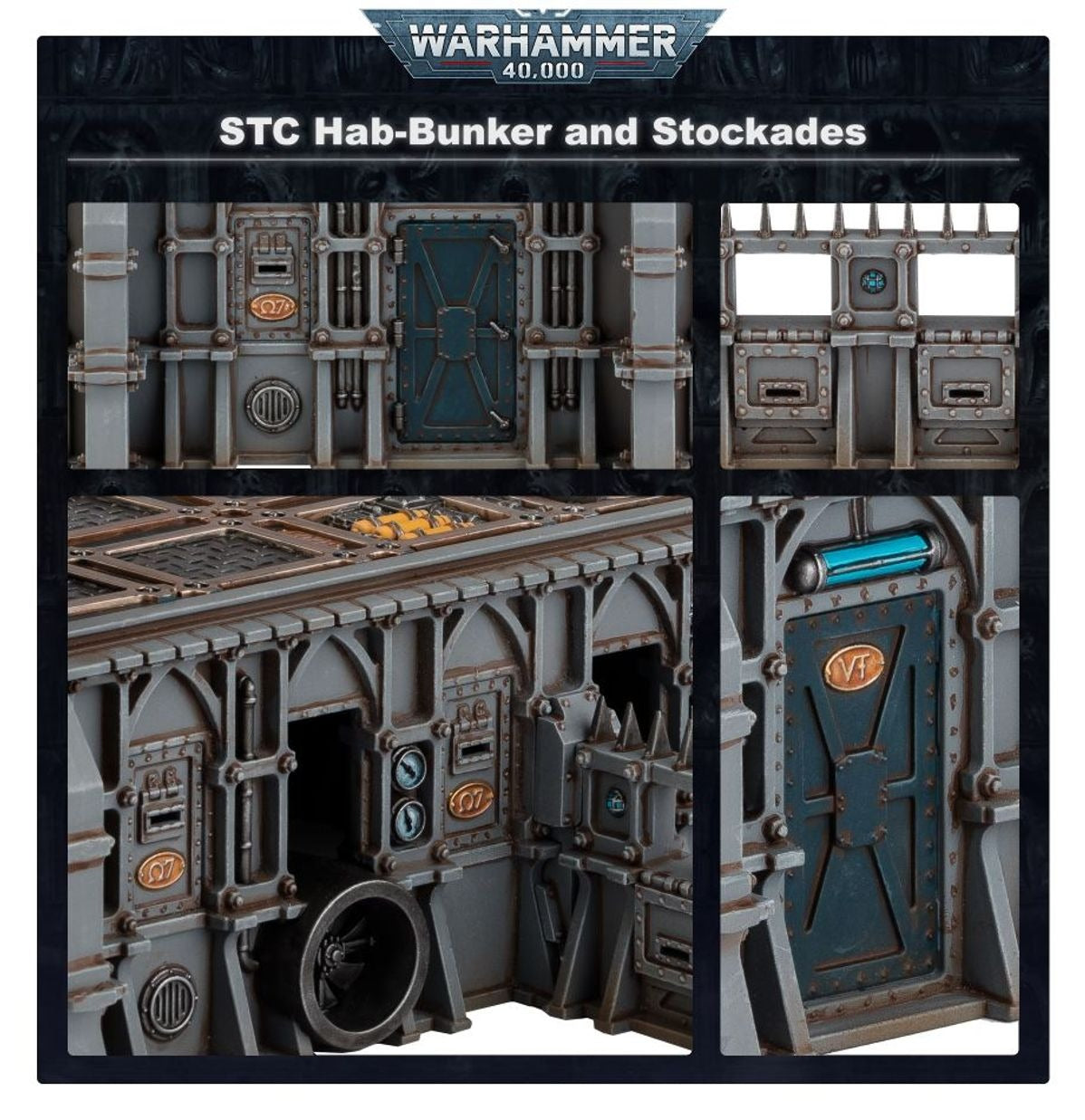 Warhammer Terrain - Battlezone: Fronteris – STC Hab-Bunker and Stockad ...