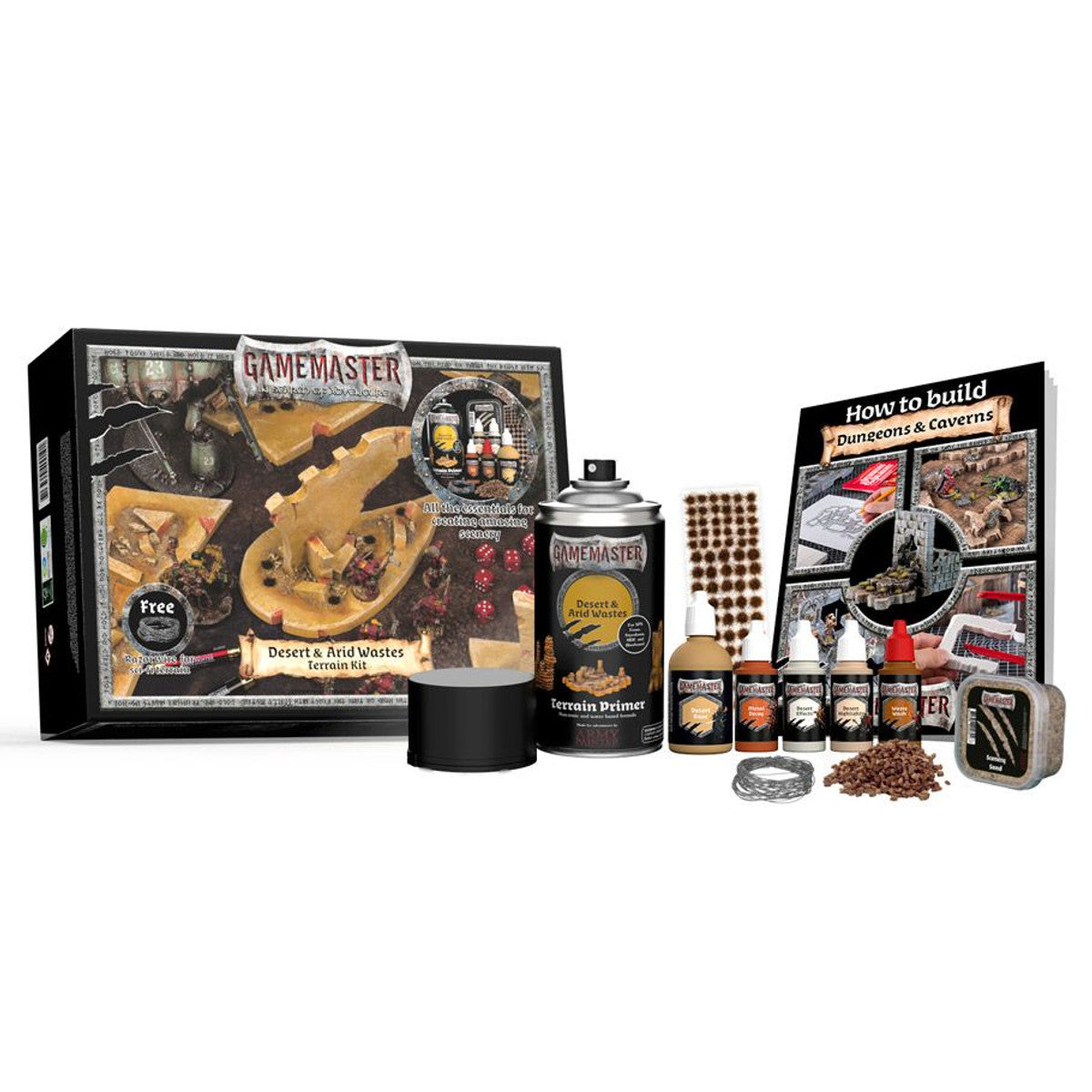TTRPG Terrain - Game Master: Desert & Arid Wastes Terrain Kit – Scroll ...